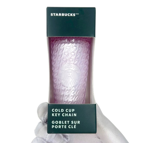 Starbucks | Accessories | Nwt Starbucks Pink Chain Link Mini Tumbler ...